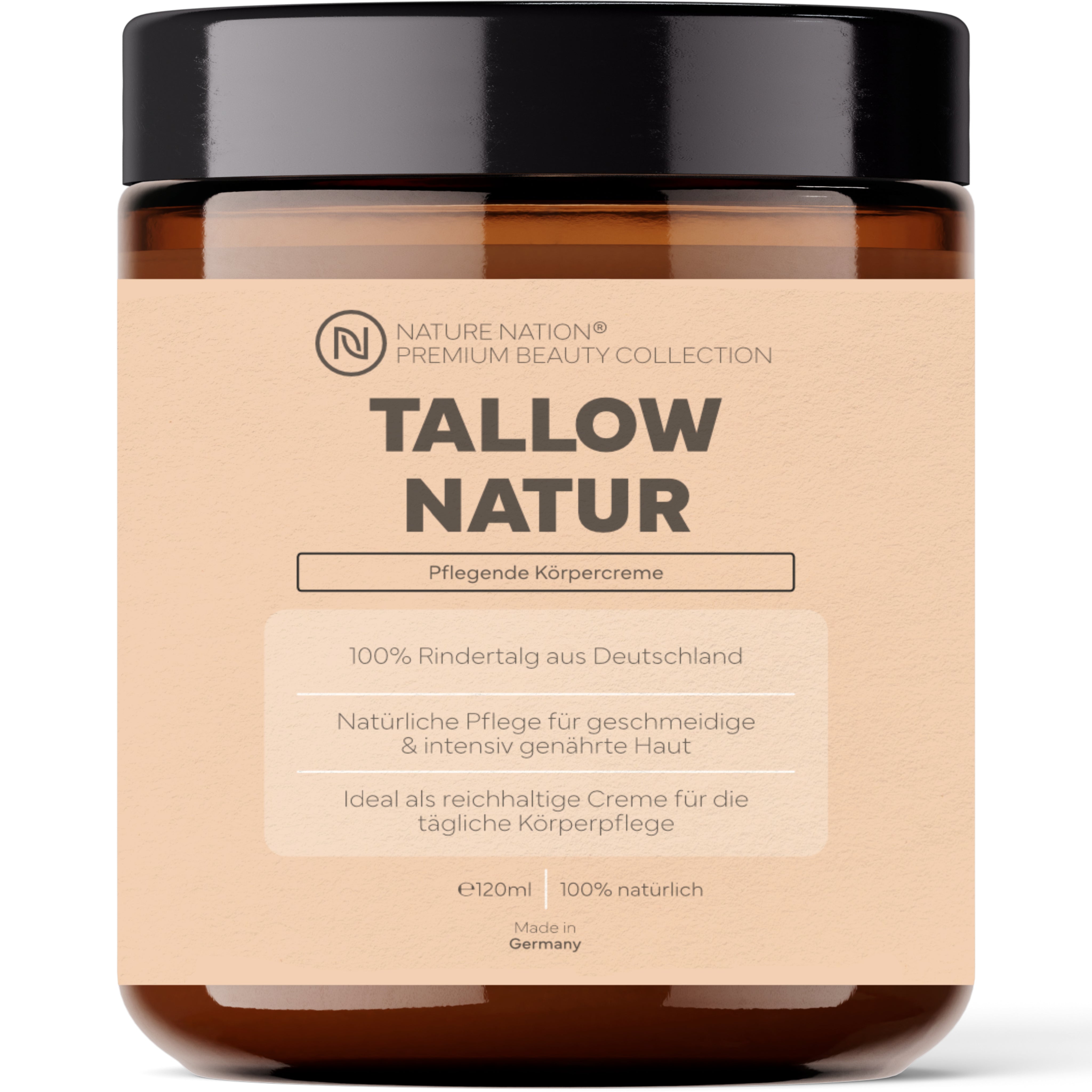 Tallow Natur - 100% Rindertalg Creme | Weidehaltung aus Deutschland ...